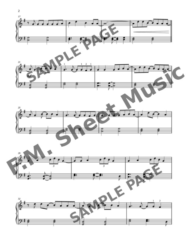 The Garden of Eden (Easy Piano) By Weezer - F.M. Sheet Music - Pop Arrangements by Jennifer Eklund